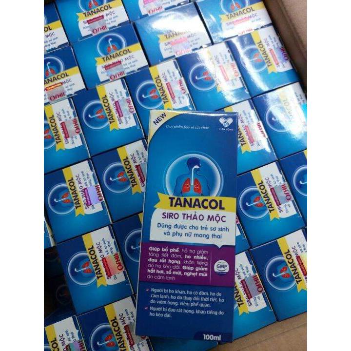 Tanacol cough syrup can be used for infants and pregnant women - 100ml ...