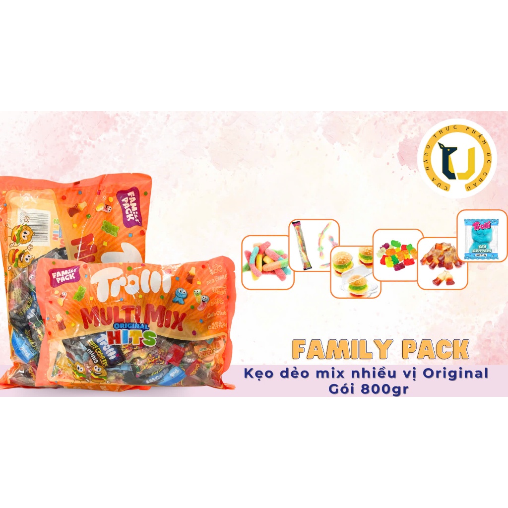 (AUSTRALIAN Products) Collection of famous marshmallows of Trolli Multi ...