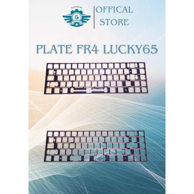 Plate FR4 Custom Lucky65 Mechanical Keyboard Kit - Multi Layout Support ...