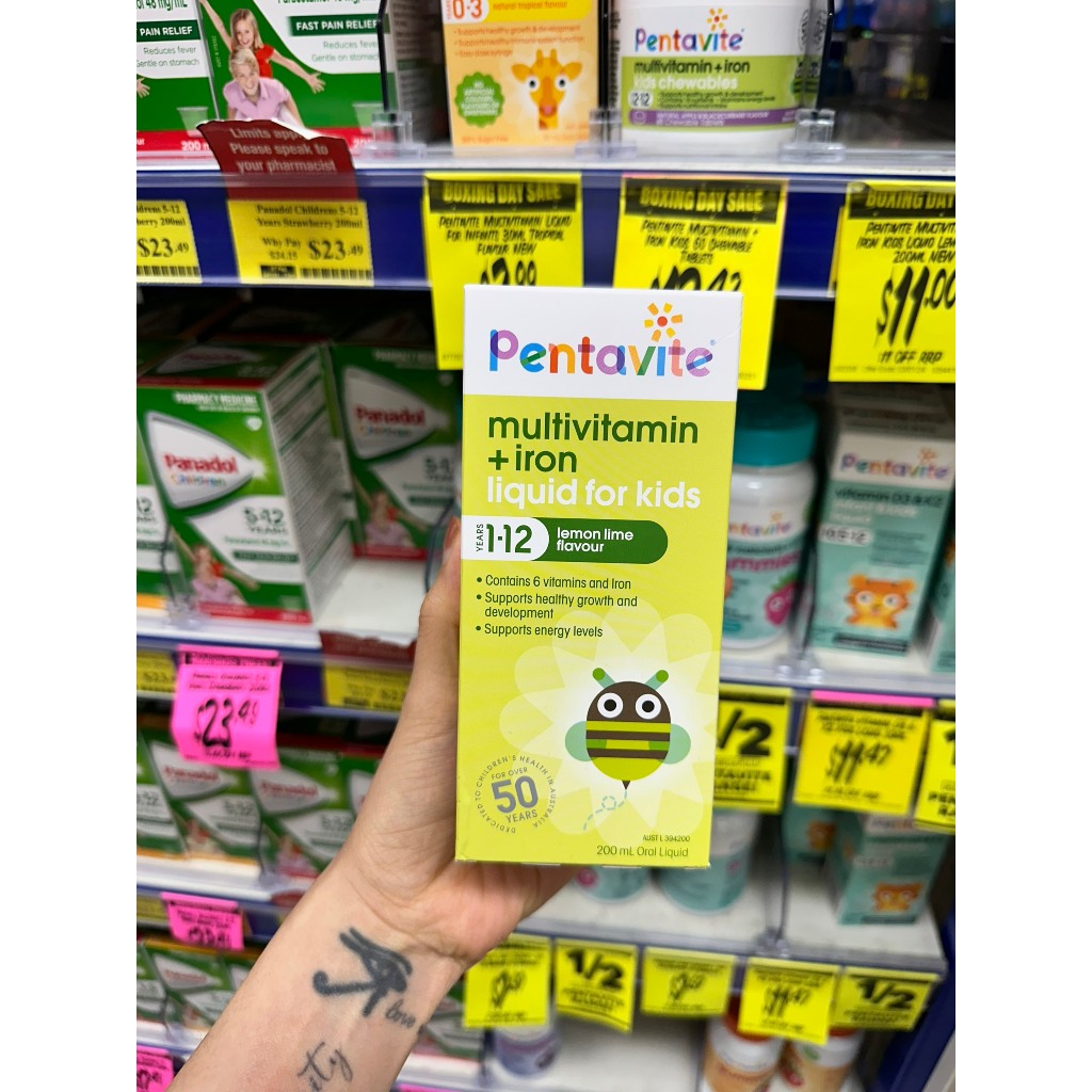 [AUSTRALIAN Standard NEW MODEL] PENTAVITE GOLD MULTIVITAMIN - VITAMIN ...