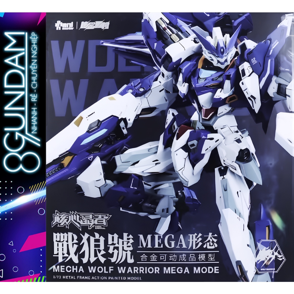 Metal Build 1/72 Animester Mecha Wolf Warrior Pre-Assembled Model ...