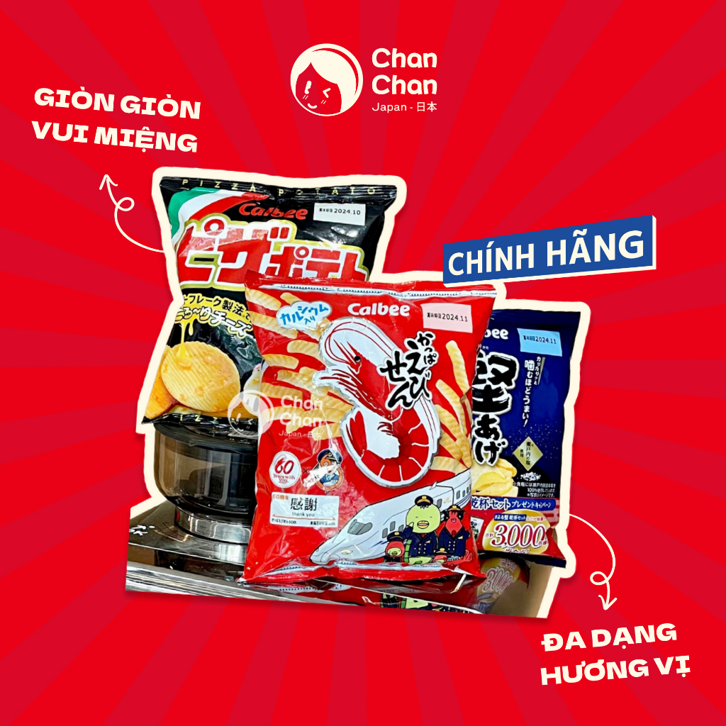 Snack CALBEE potato 77g Chan Chan Japan | Shopee Malaysia