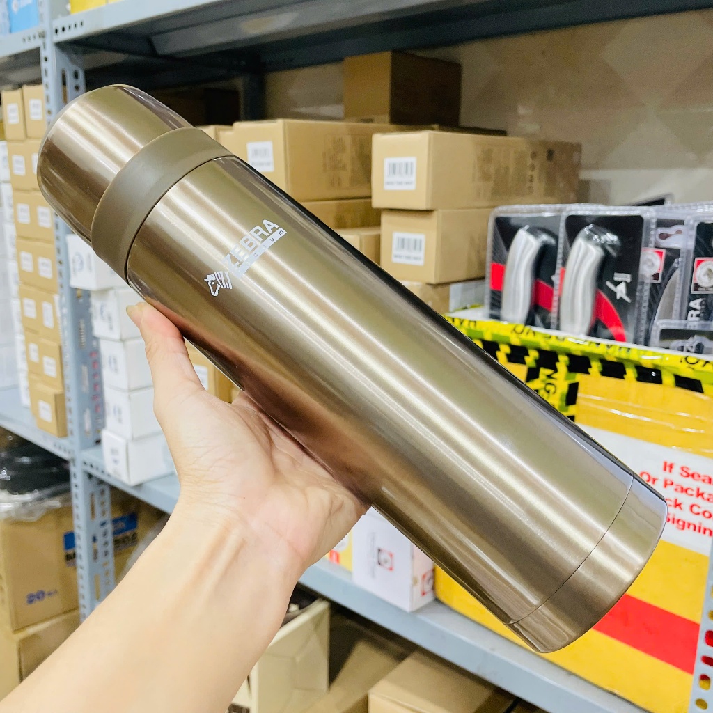 Thailand 304 Zebra stainless steel thermos bottle 900ml bronze color ...