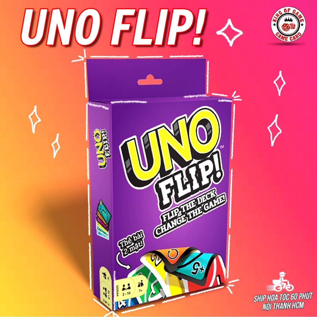 Uno Flip 112 cards on hard paper with beautiful corners, basic and ...