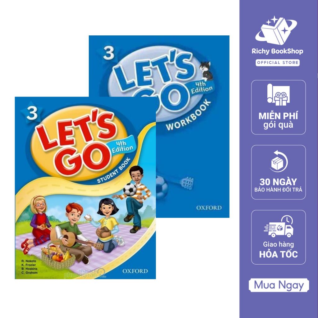 Book - Let's go 3 - 4th edition (combo of 2 books) | Shopee Malaysia