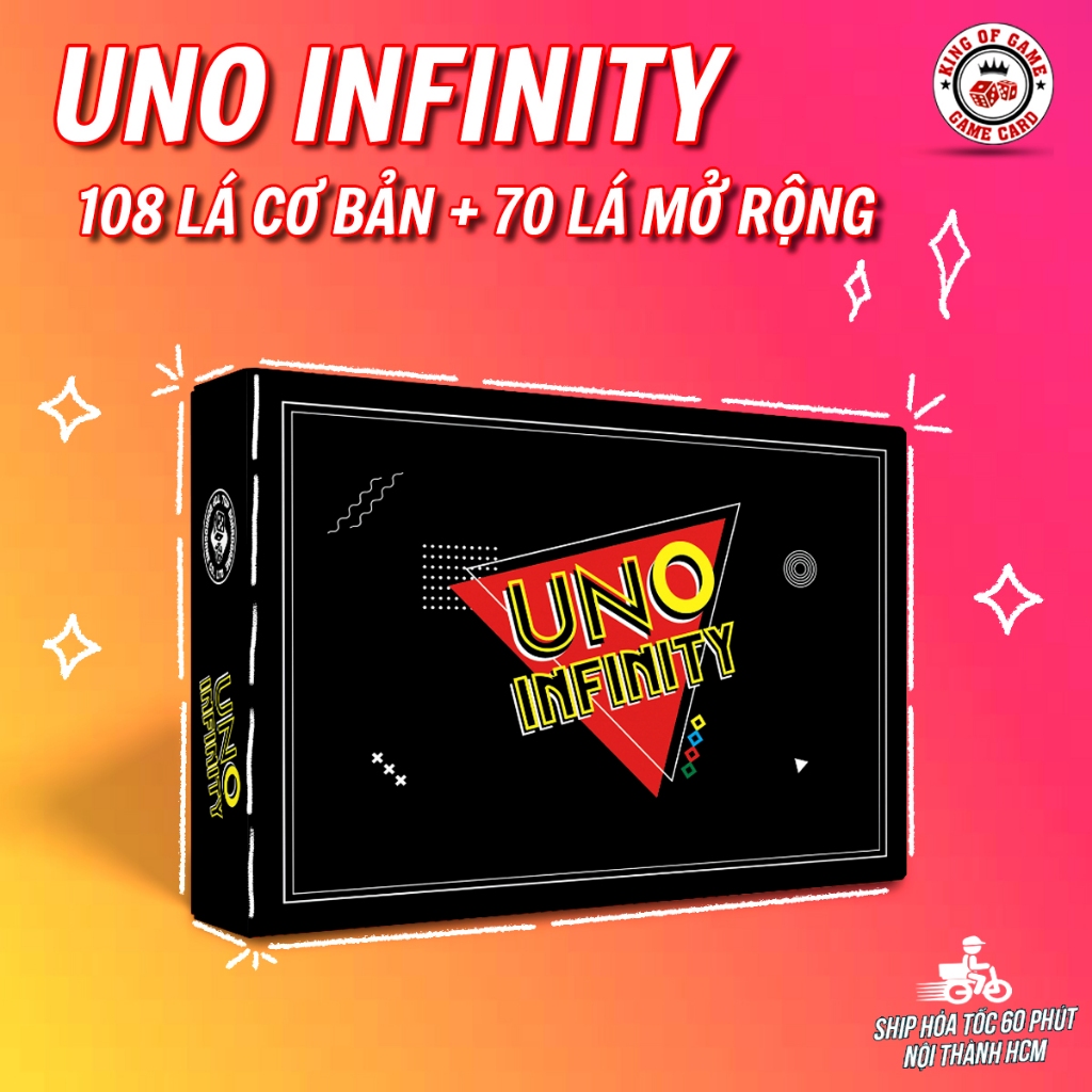 Uno INFINITY Full Basic Set + Expansion premium black box version with beautiful design | Shopee ...