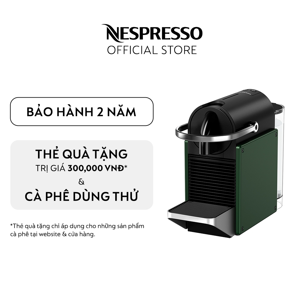 Nespresso Pixie Capsule Coffee Maker Dark Green | Shopee Malaysia