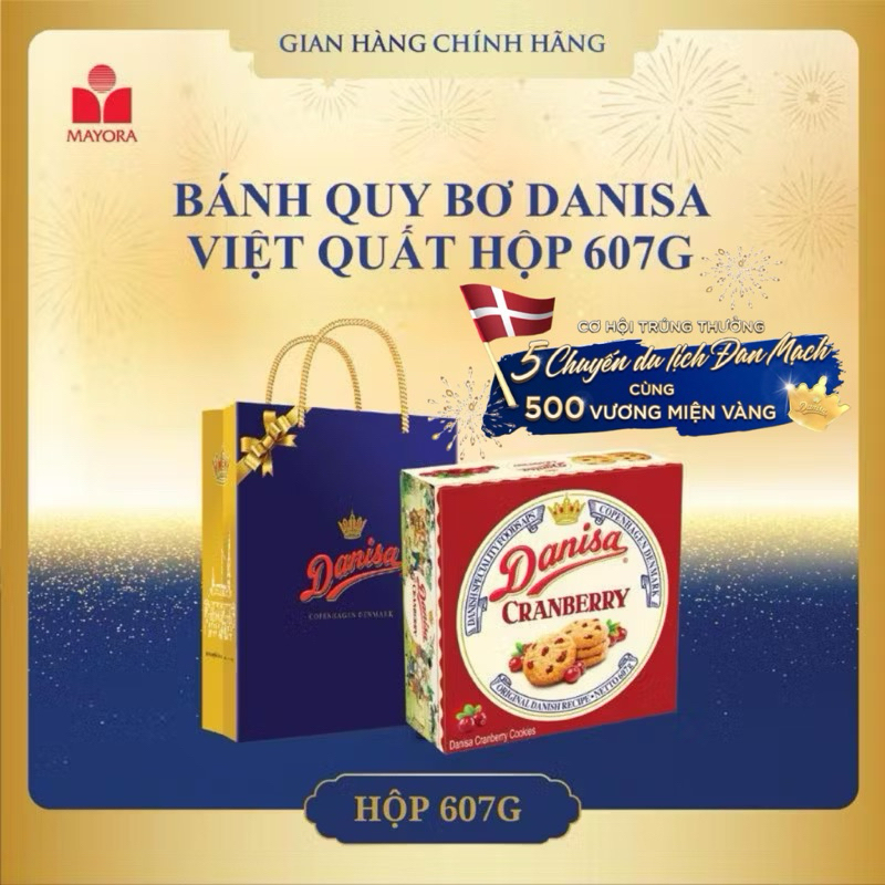 Danisa Blueberry Butter Cookies Box 607g | Shopee Malaysia