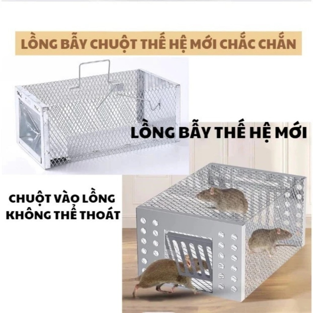 Mouse trap, mouse cage, automatic mouse catcher made of stainless steel ...