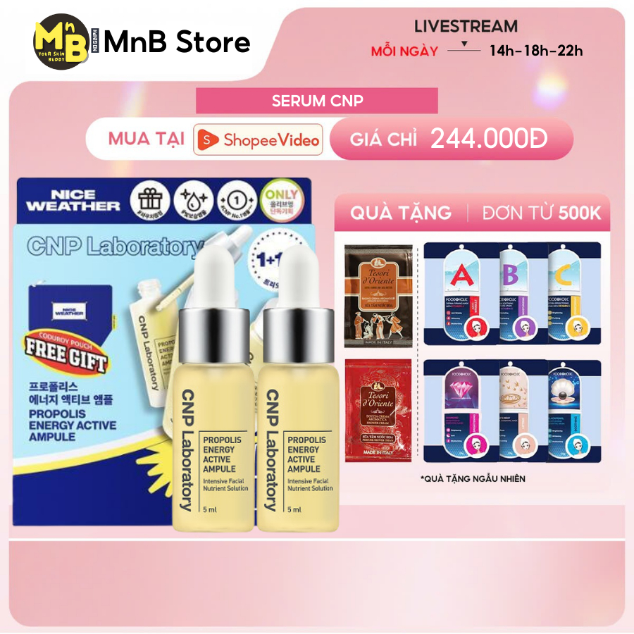 Cnp Laboratory Propolis Energy Ampule Fullsize Skin Regenerating and Restoring Propolis Essence ...