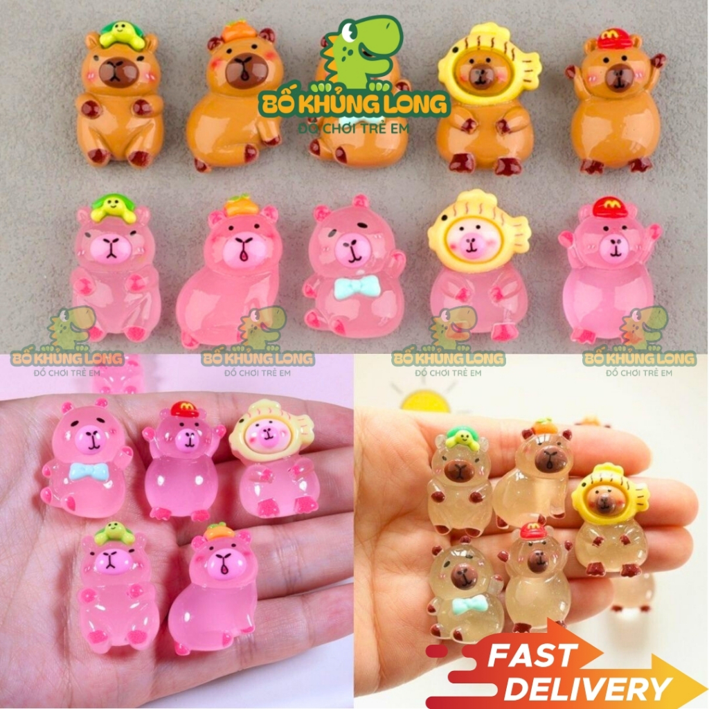 Labubu Capybara Labubu Mini Glowing Candy Bag Surprise Gift Blind Bag ...