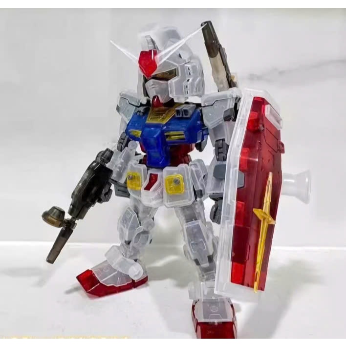 SUNTOYS MGSD RX-78-2 GUNDAM CLEAR COLOUR VER | Shopee Malaysia