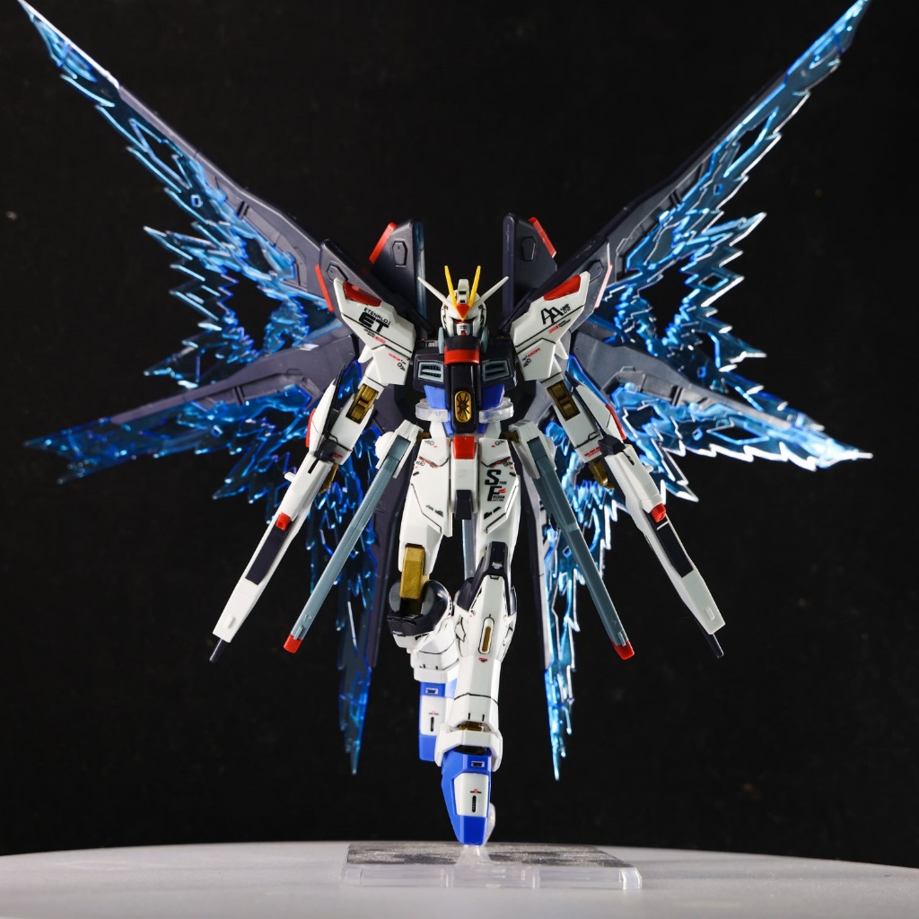 Hg Strike Freedom + Wing Of Light Assembly Model (Free decal and base ...