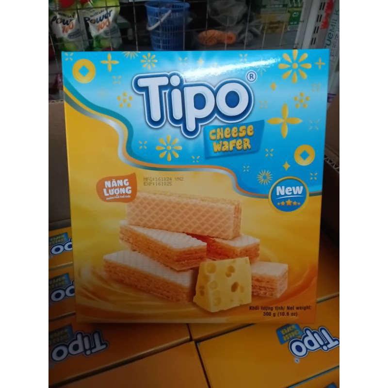 Cheese wafer Tipo cake 300g box | Shopee Malaysia