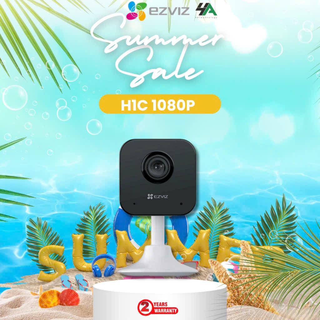 Genuine Ezviz H1c C1C 2MP wifi Camera, 2-way conversation | Shopee Malaysia
