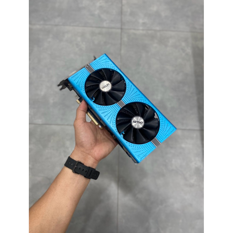 Video card - vga - gpu rx580 nitro sapphire asus rog strix 8gb | Shopee ...