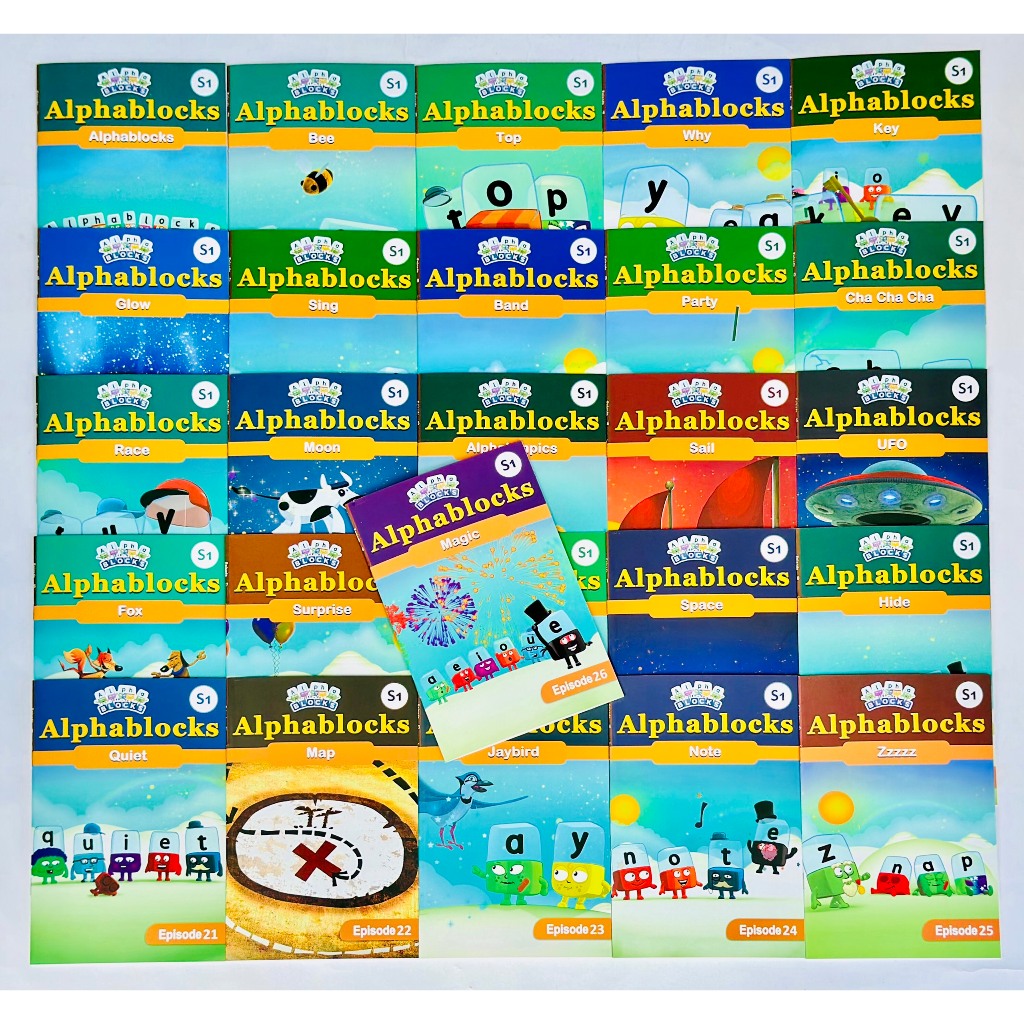 Book - Alphablocks - Season 1 (set of 26 English books) | Shopee Malaysia