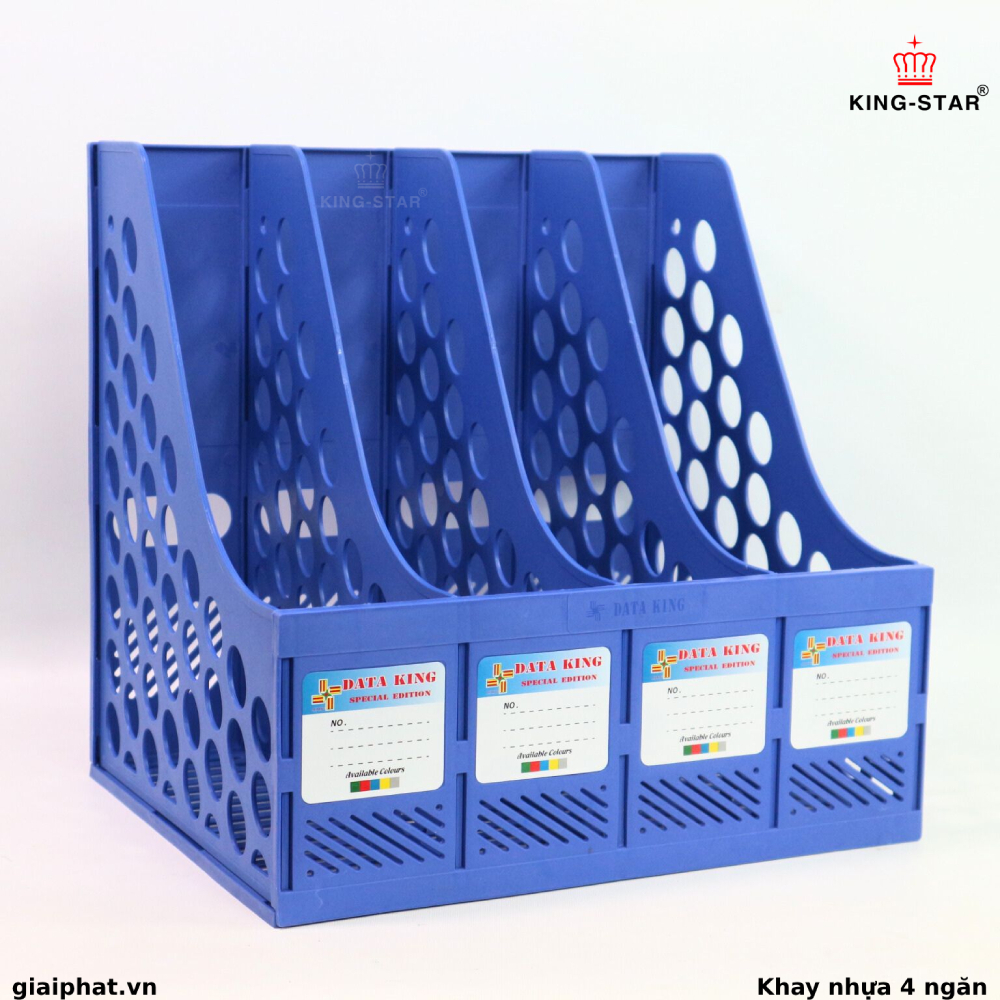 Kingstar 4 Compartment Plastic File Tray | Shopee Malaysia