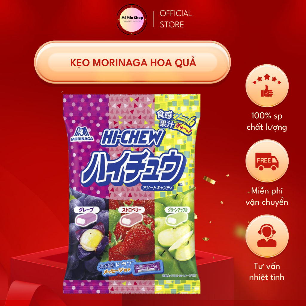 Morinaga multi-flavored fruit candy 86g pack | Shopee Malaysia