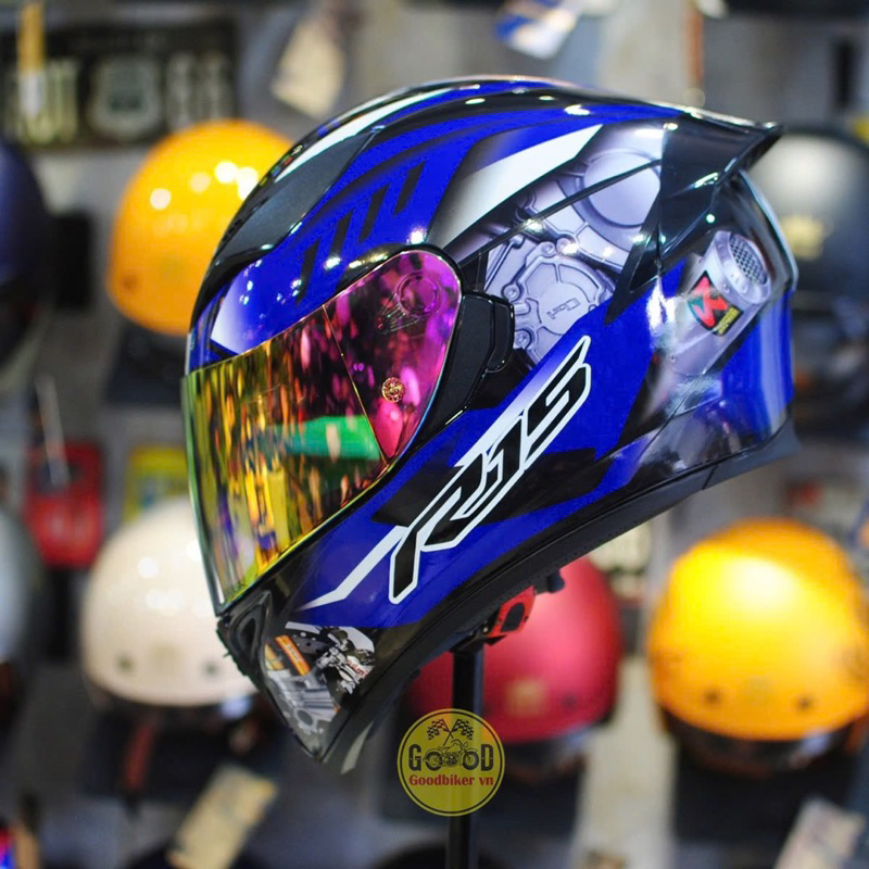 Royal M138 Fullface helmet with Yamaha R15 GP stamp | Shopee Malaysia