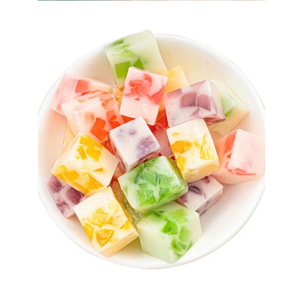 500g YOGURT Gummy Candy MIXED WITH SWEET AND FRAGRANT FRUIT FLAVOR ...