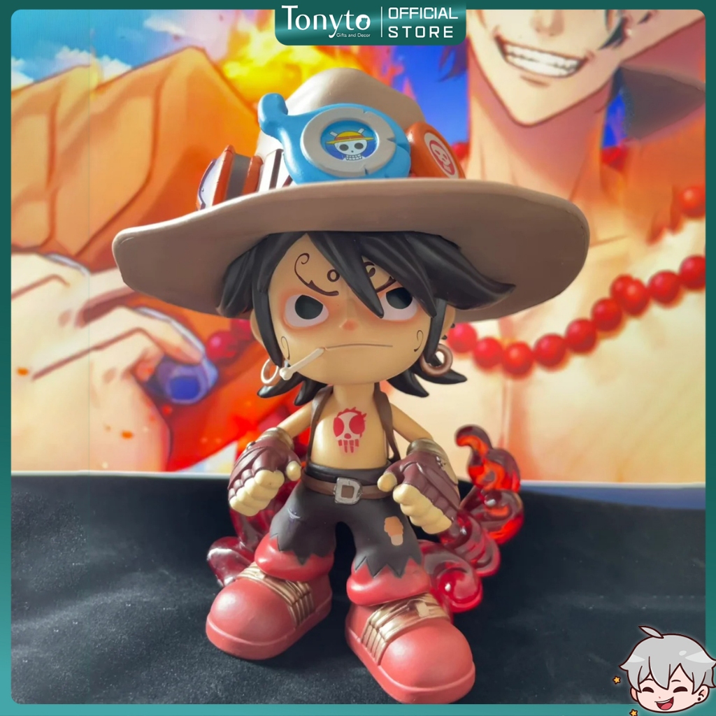 Super Cool Fullbox Luffy ACE Cowboy Model - One Piece Model | Shopee ...
