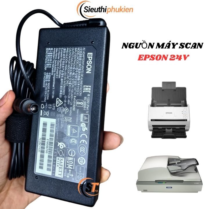 Original Epson GT-1500 GT-2500 24v 2a scanner power supply - | Shopee ...