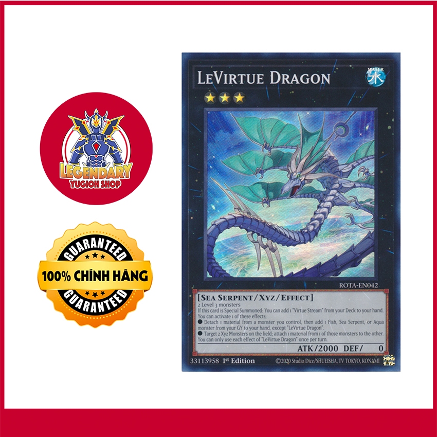 [Original Yugioh Card] LeVirtue Dragon | Shopee Malaysia