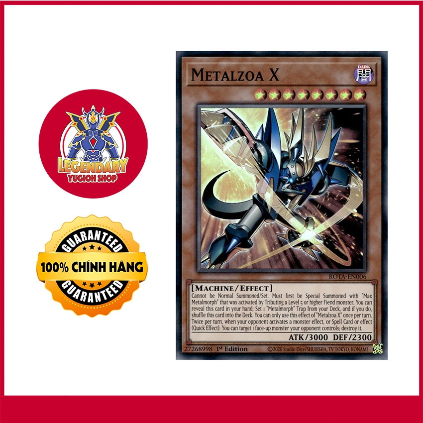 [Original Yugioh Card] Metalzoa X | Shopee Malaysia