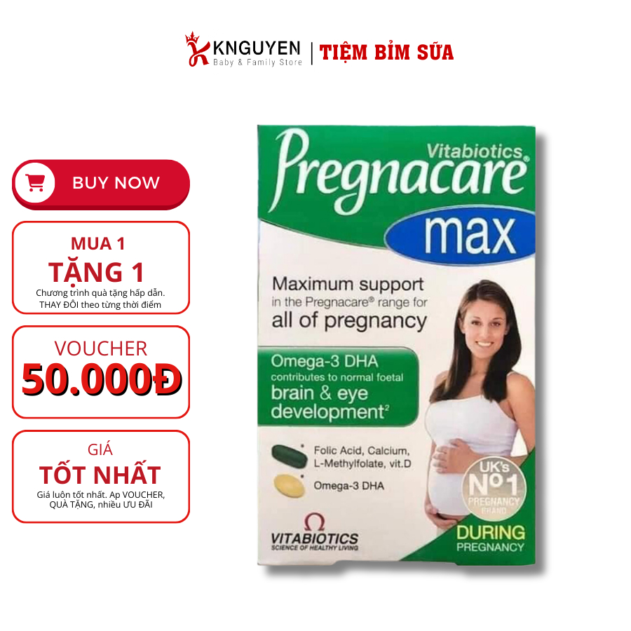 Pregnacare Max prenatal multivitamin 84 tablets supplement essential ...