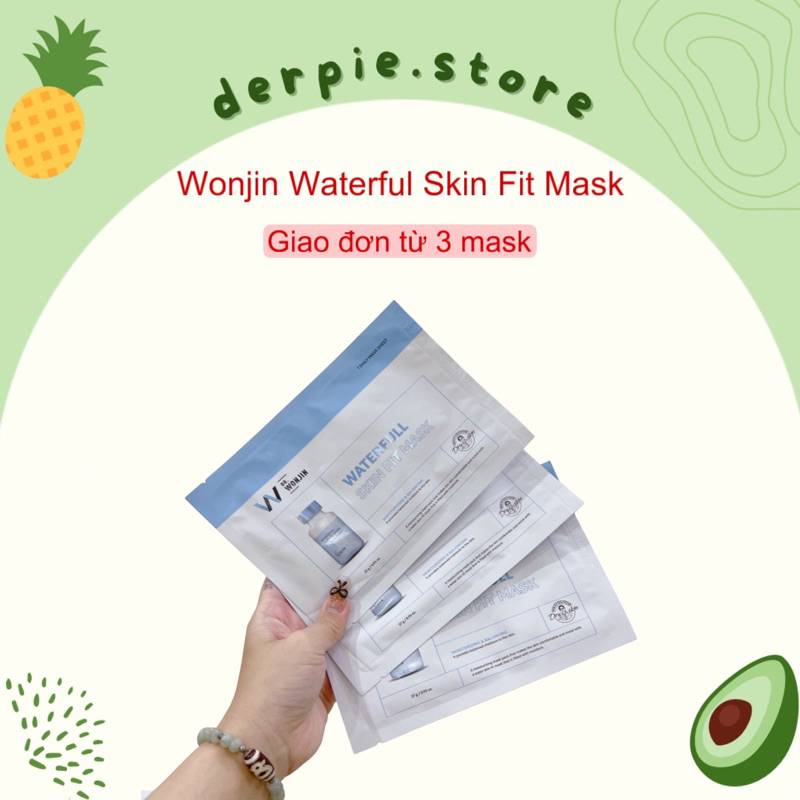 Wonjin Waterfull Skin Fit Mask 27g | Shopee Malaysia