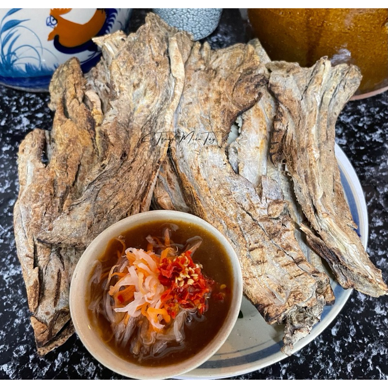 Dried Black Stingray Fish Co Trang Western Specialty Nam Can - Ca Mau ...