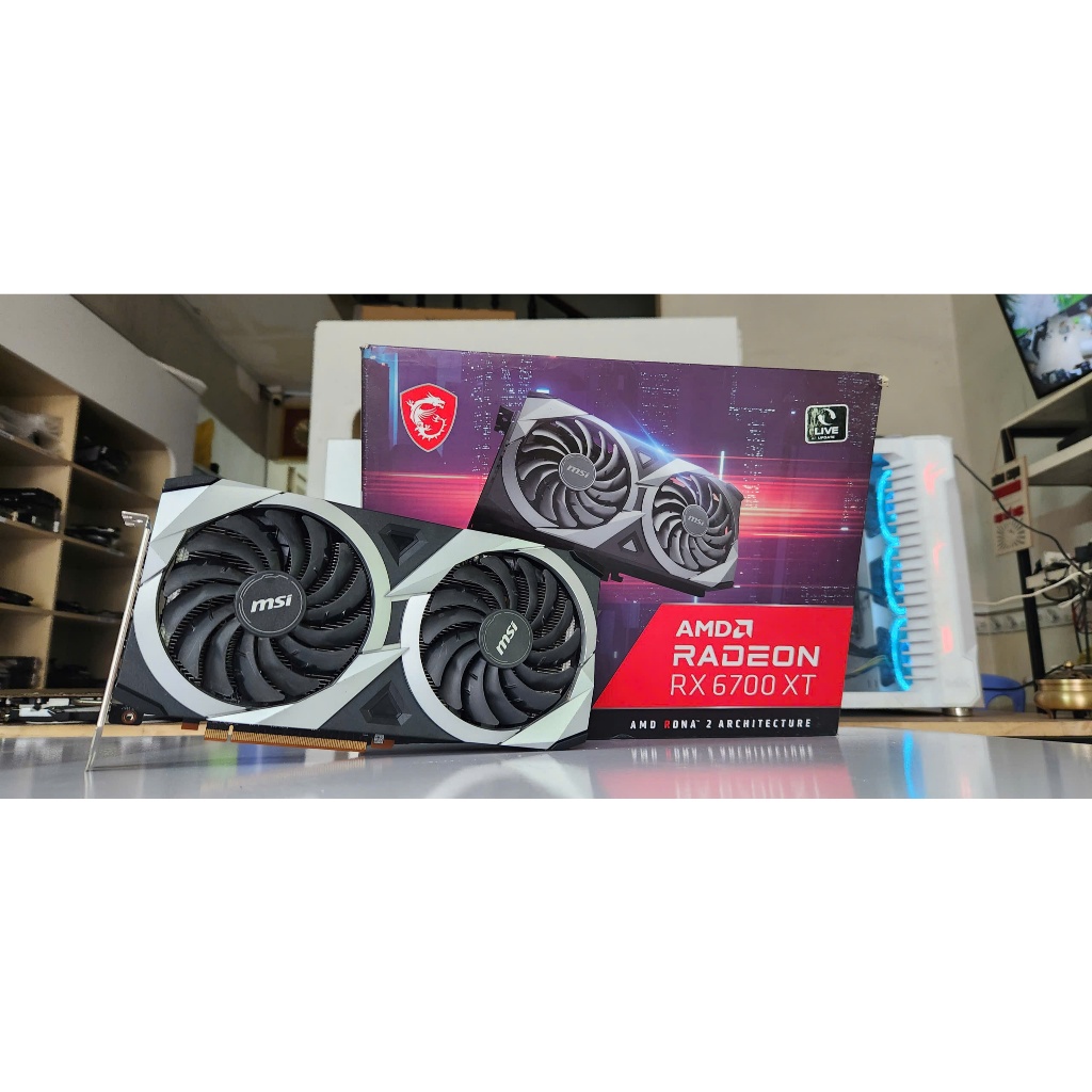 Msi Radeon RX 6700 XT MECH 2X 12G OC VGA Video Card | Shopee Malaysia