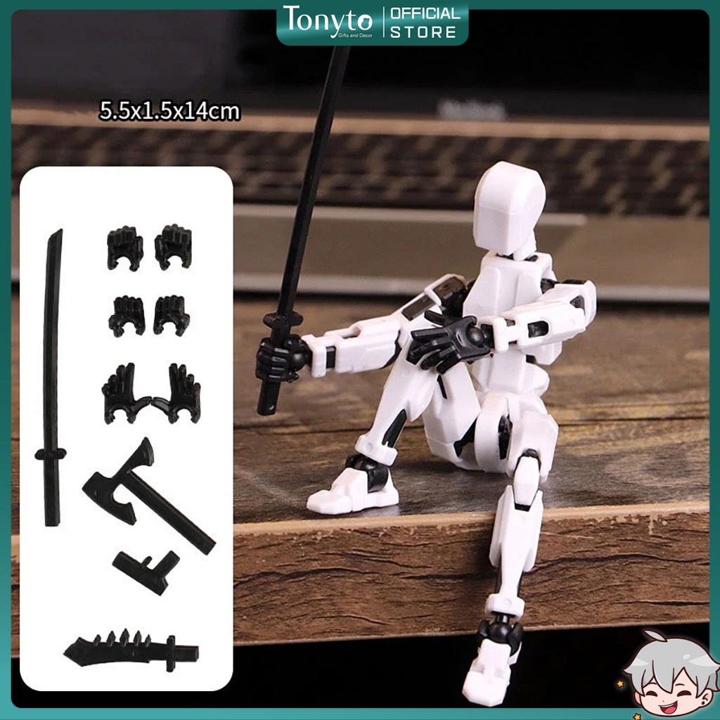 Dummy 13 Robot Model Kit to Enjoy Pose - Action Robot Model | Shopee ...