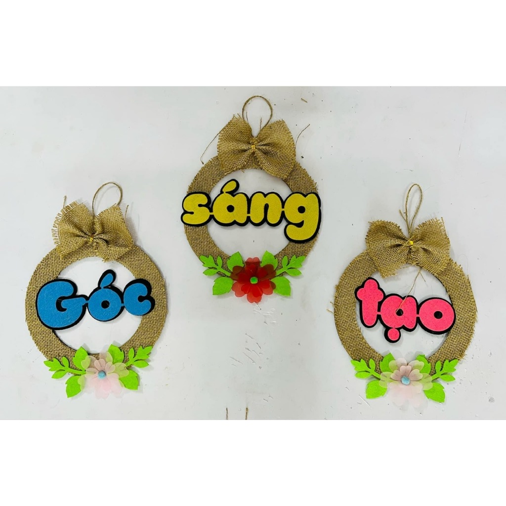 Round creative corner name set (creative experience play corner for ...
