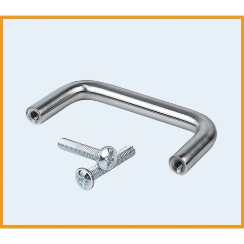 U-shaped 304 stainless steel door handle 8x100 / 304 U stainless steel ...