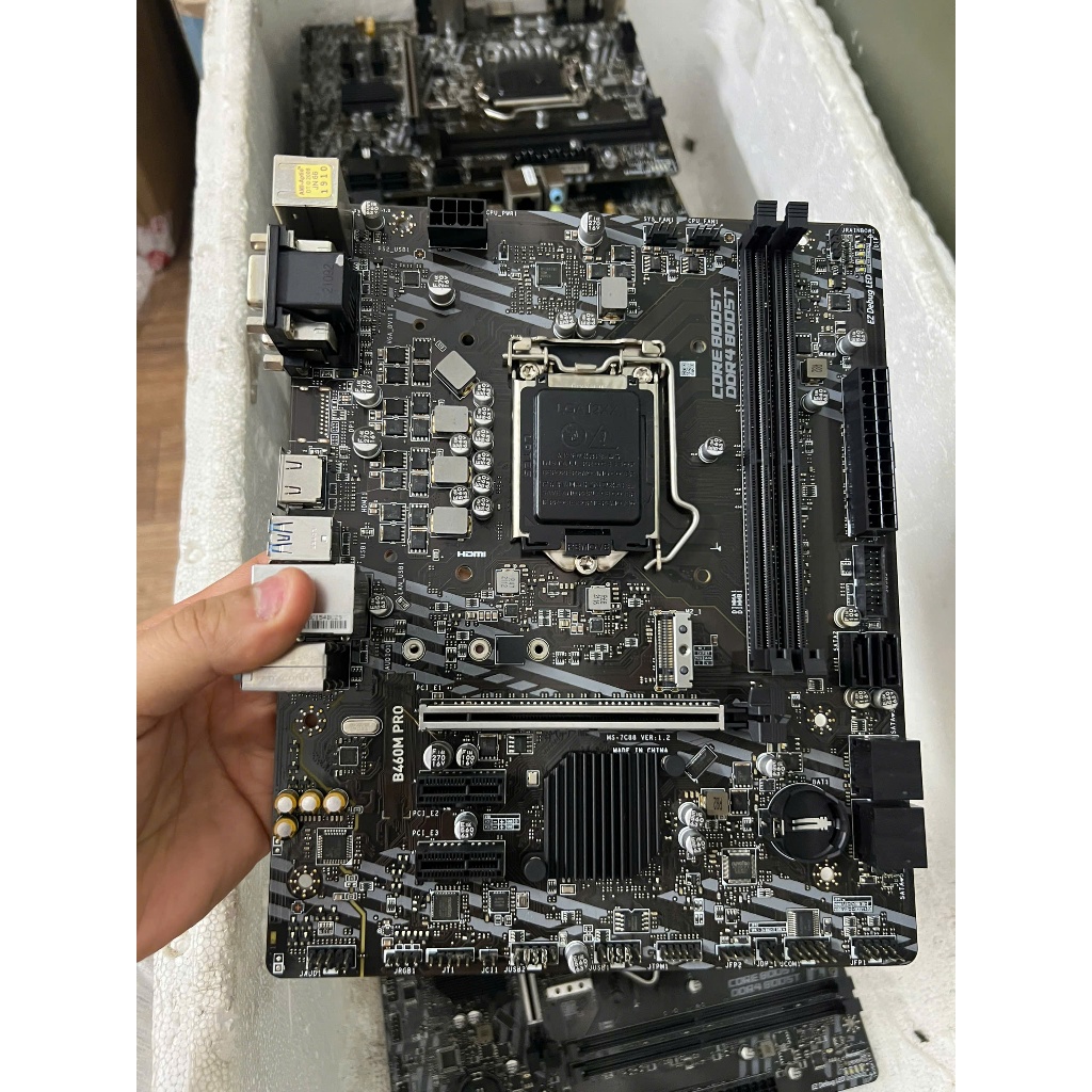 Msi B460 Mainboard Like new CHEAP PRICE | Shopee Malaysia