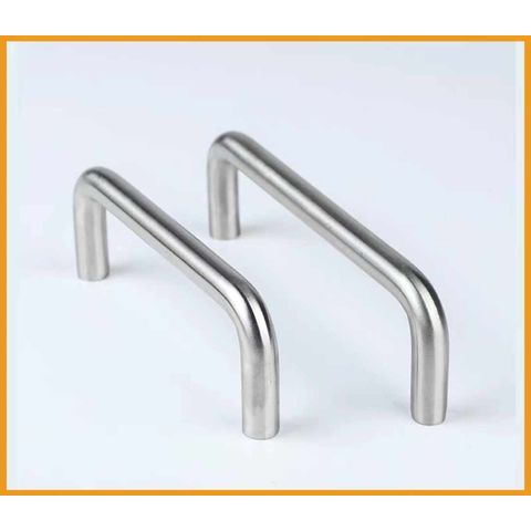 U-shaped 304 stainless steel door handle 10x128 / U-shaped stainless ...