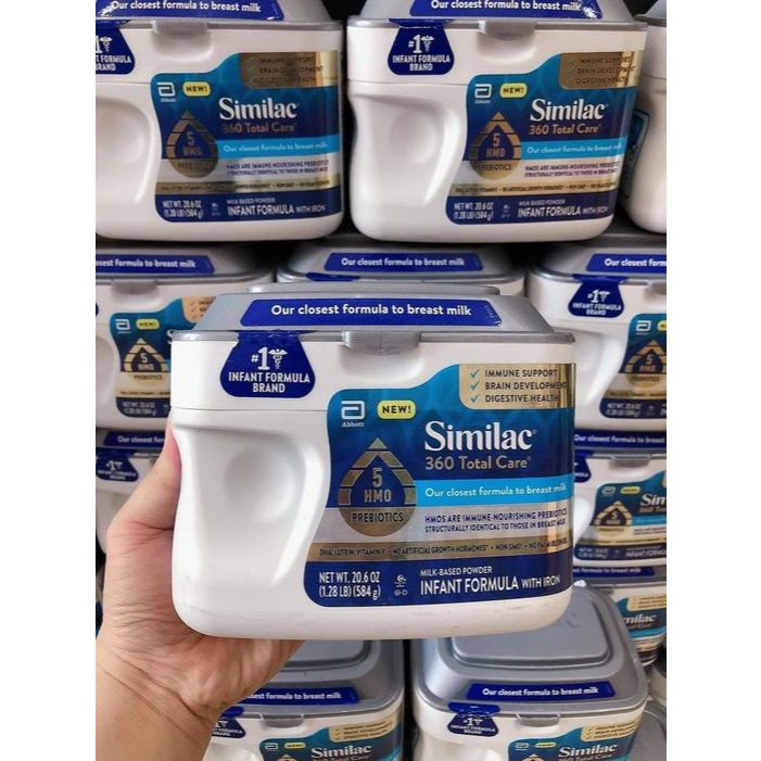 Similac 360 Total Care Milk Plastic box 584g from 0-12 months | Shopee ...