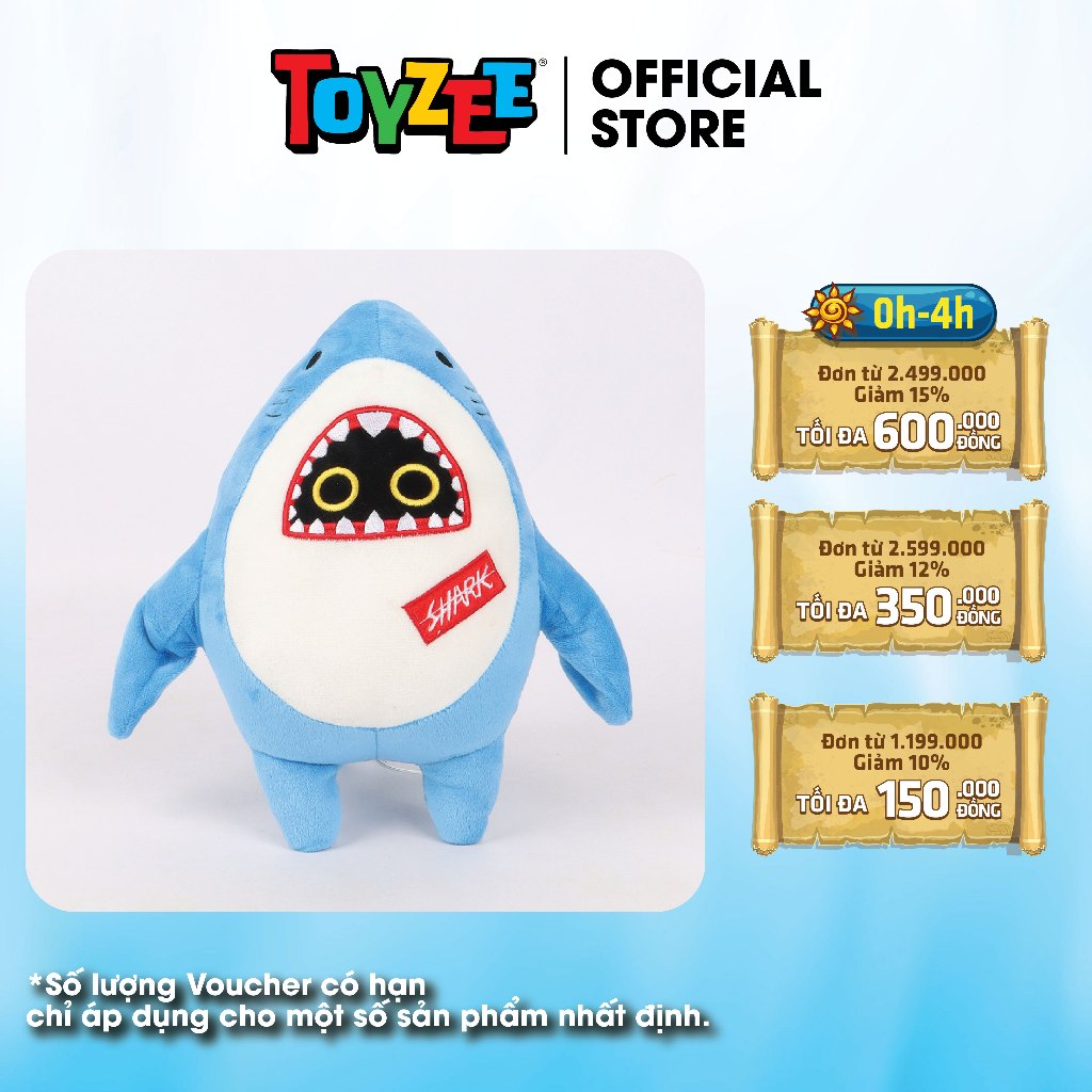 ZenlessZone Zero Plush - Shark Boo (3623) | Shopee Malaysia