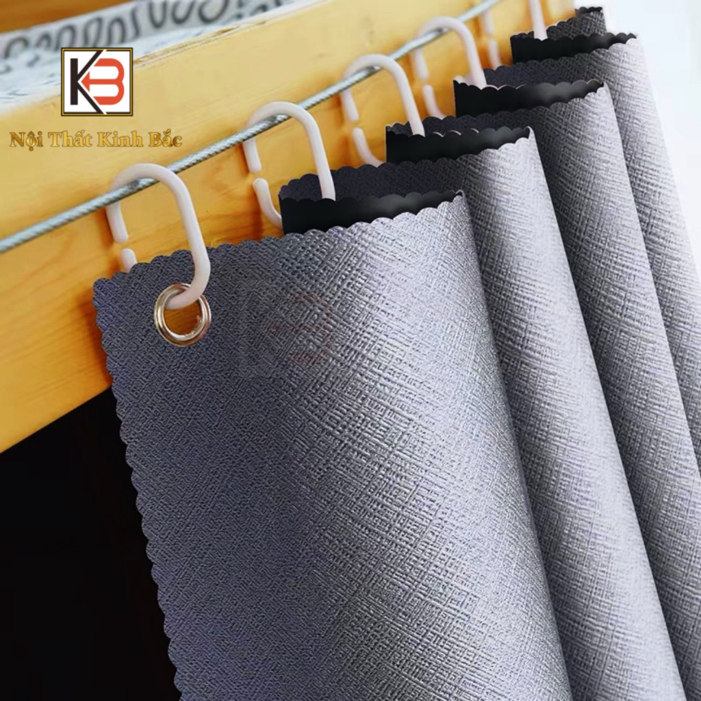 [ Combo Rido KB02 + curtain stretch cord ] Fabric room divider curtains ...