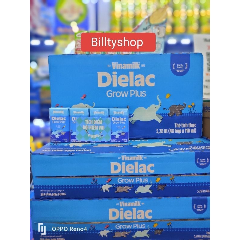 [New Model]grow plus Vinamilk milk carton 110ml | Shopee Malaysia