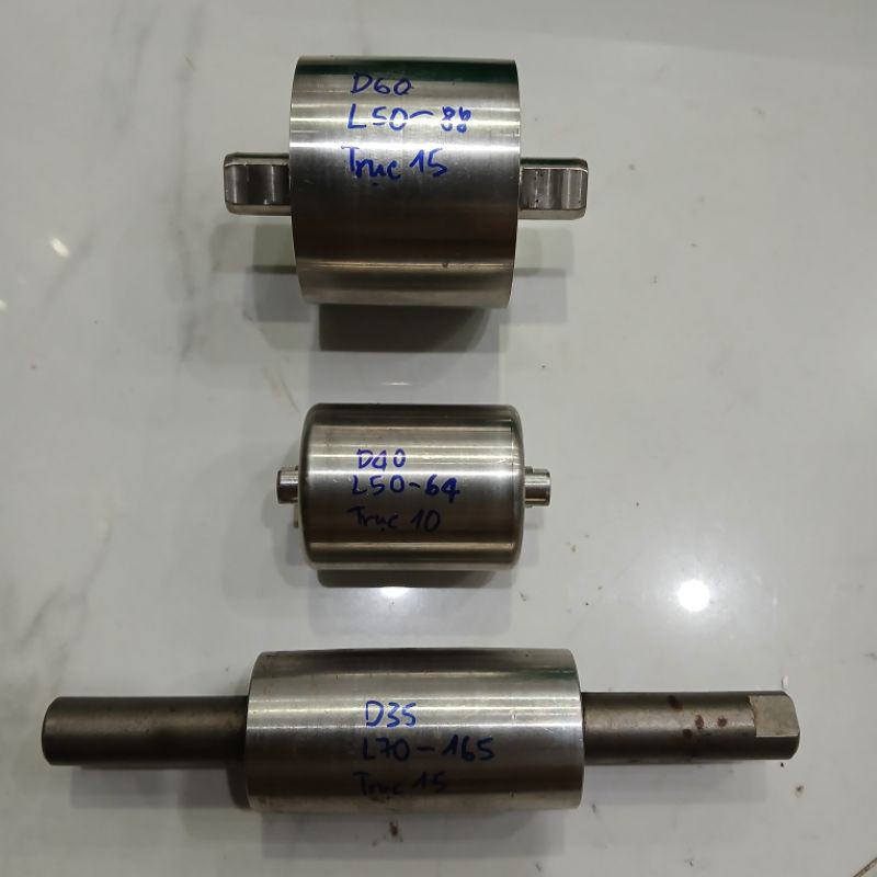 [stainless Steel] stainless steel rollers of many sizes for sanding ...
