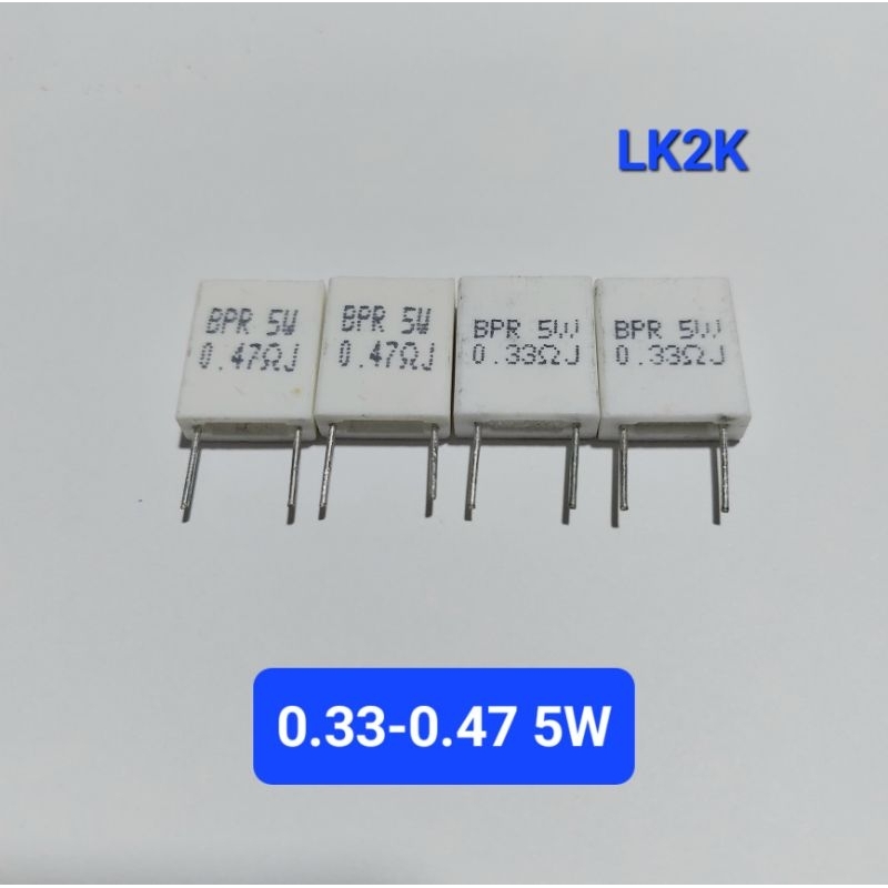 5W vertical ceramic resistor | Shopee Malaysia