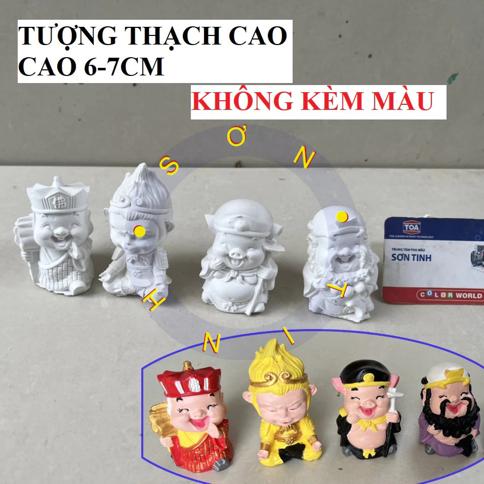 Plaster Statue of Journey to the West of 4 teachers and students ...