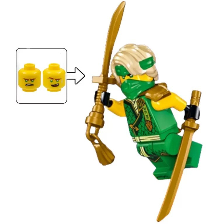 Lego NINJAGO DRAGONS RISING SEASON 2 Lloyd Tournament Armor, Scabbard ...