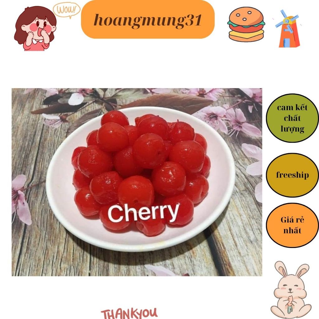 Apricot jam/cherry jam, crispy dried cherries (500g) | Shopee Malaysia