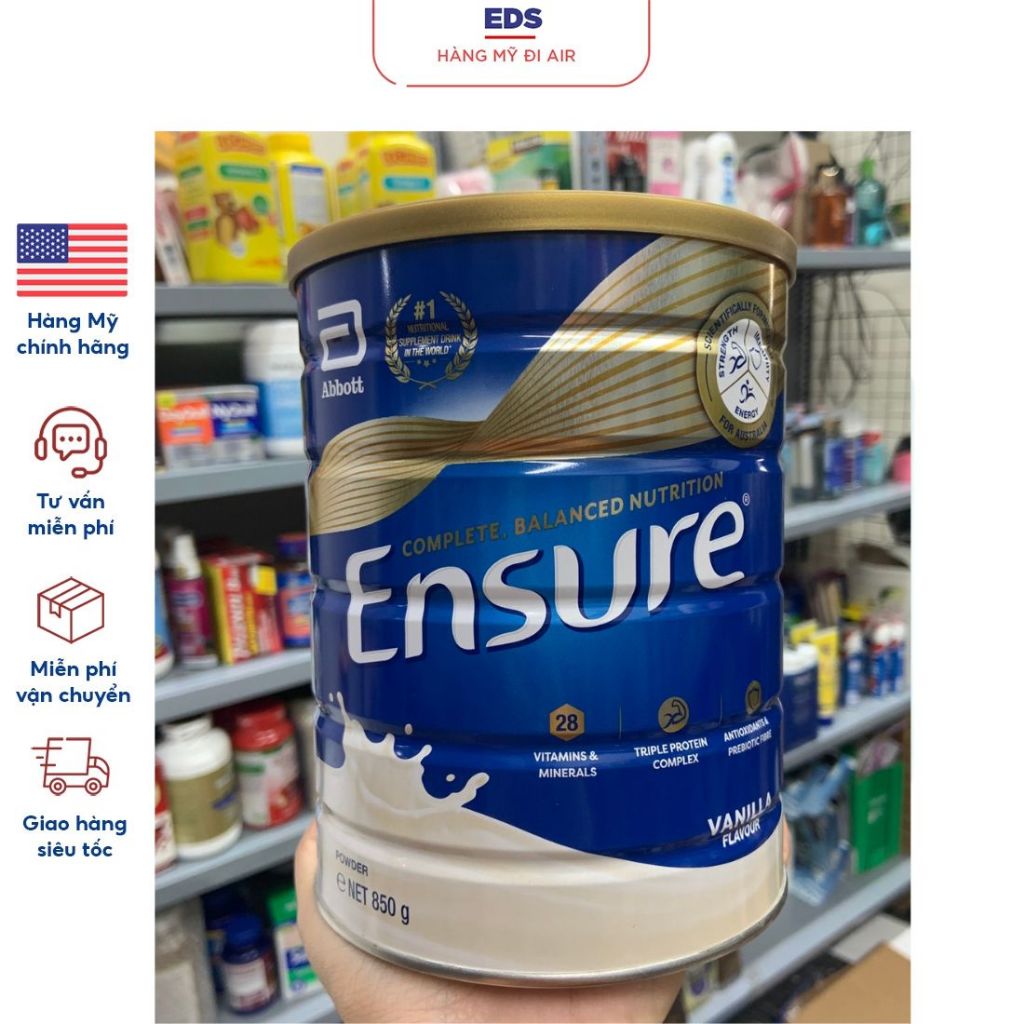 [New packaging] Australian Ensure powdered milk date 2026 vanilla ...
