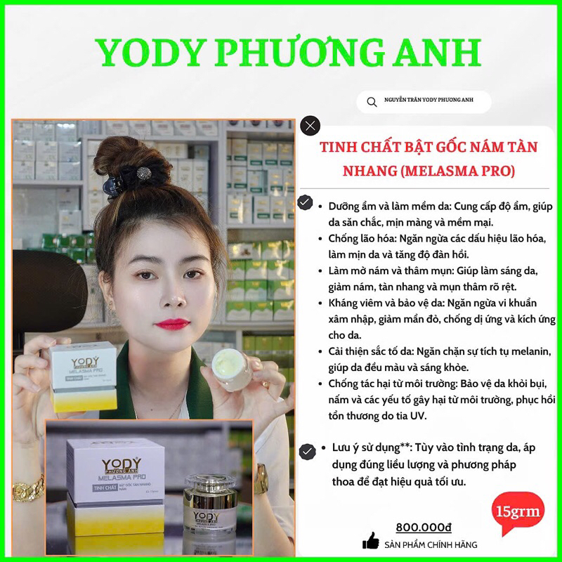 SlingshotM Freckles Essence (15GRAM SMALL) (MELASMA PRO) YODY PHUONG ...