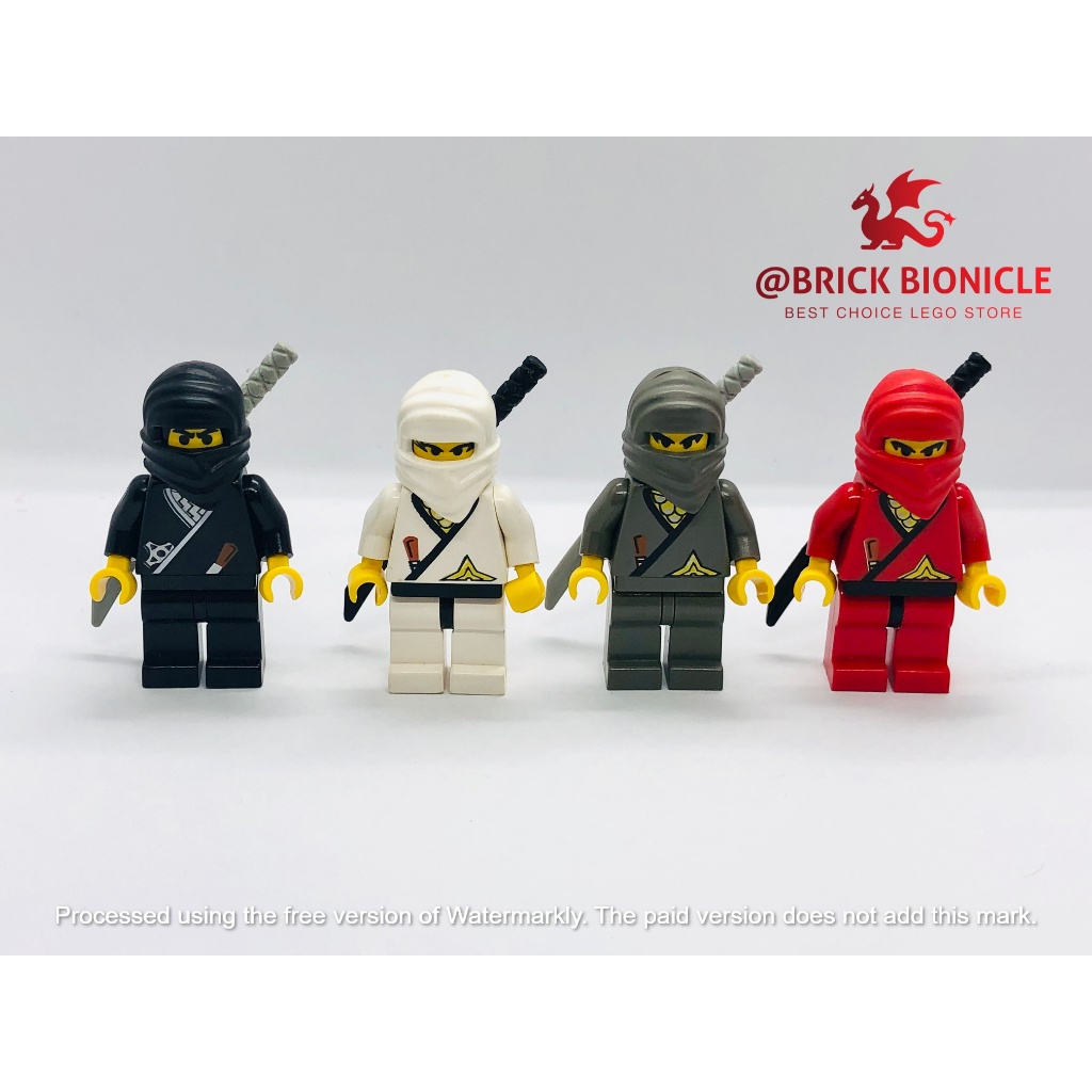 LEGO MINIFIGURE AUTH MA - LEGO NINJA SHOGUN 1998 CHARACTERS TOY ...